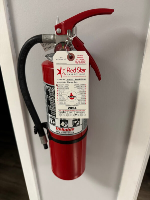 Fire Extinguisher - Redstar Inspections